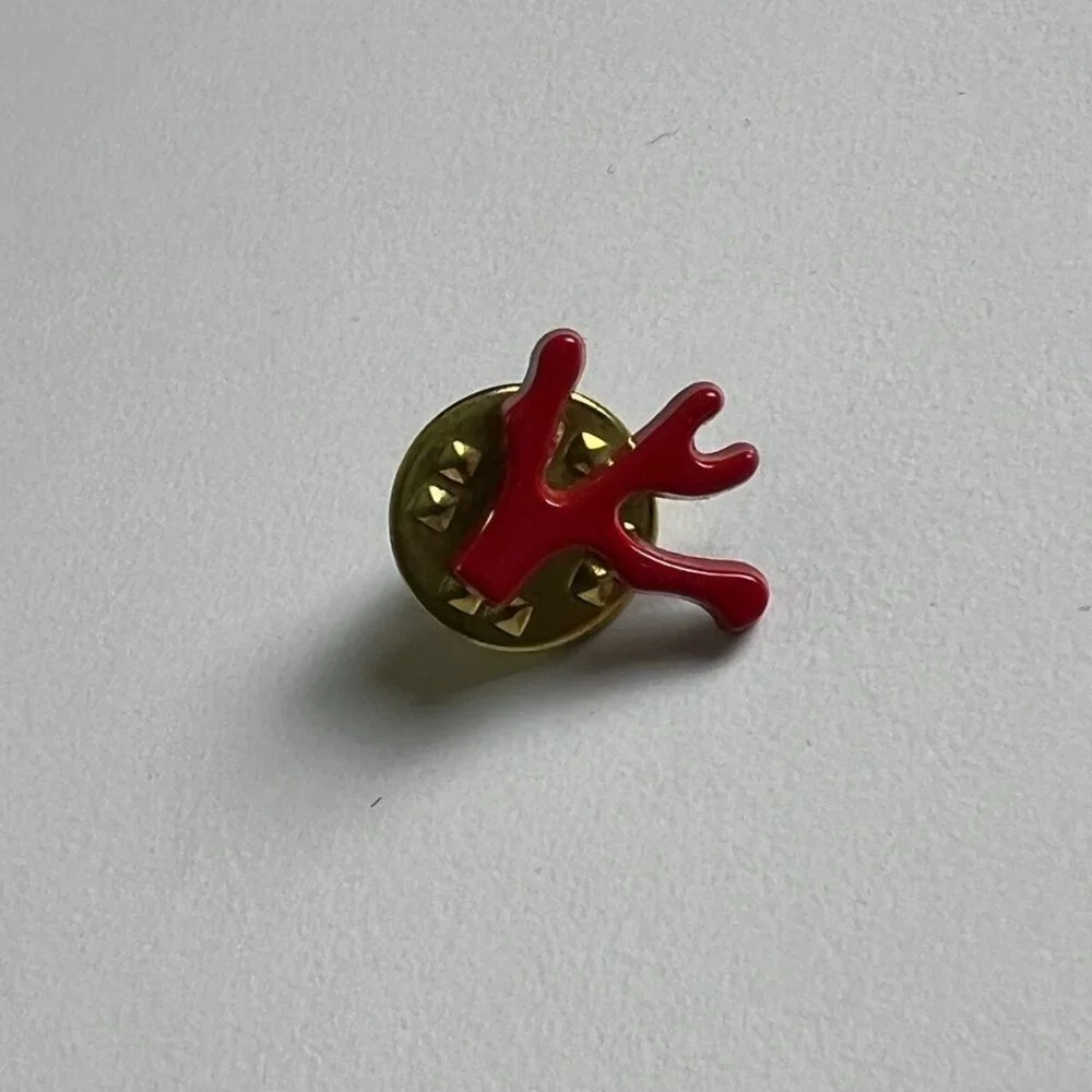 Isaia | Accessories | Isaia Napoli Signature Coral Lapel Pin | Poshmark